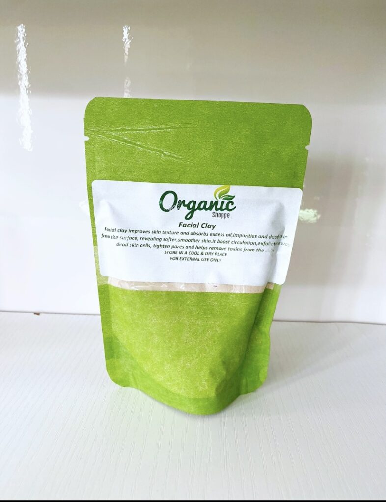 Facial Clay Mask - Organic Shoppe