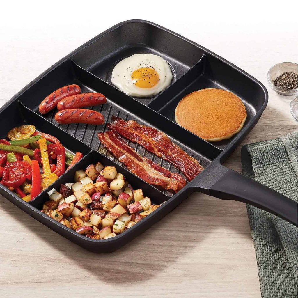 Multi function Pan Non Stick 5 in 1 Pan - Organic Shoppe