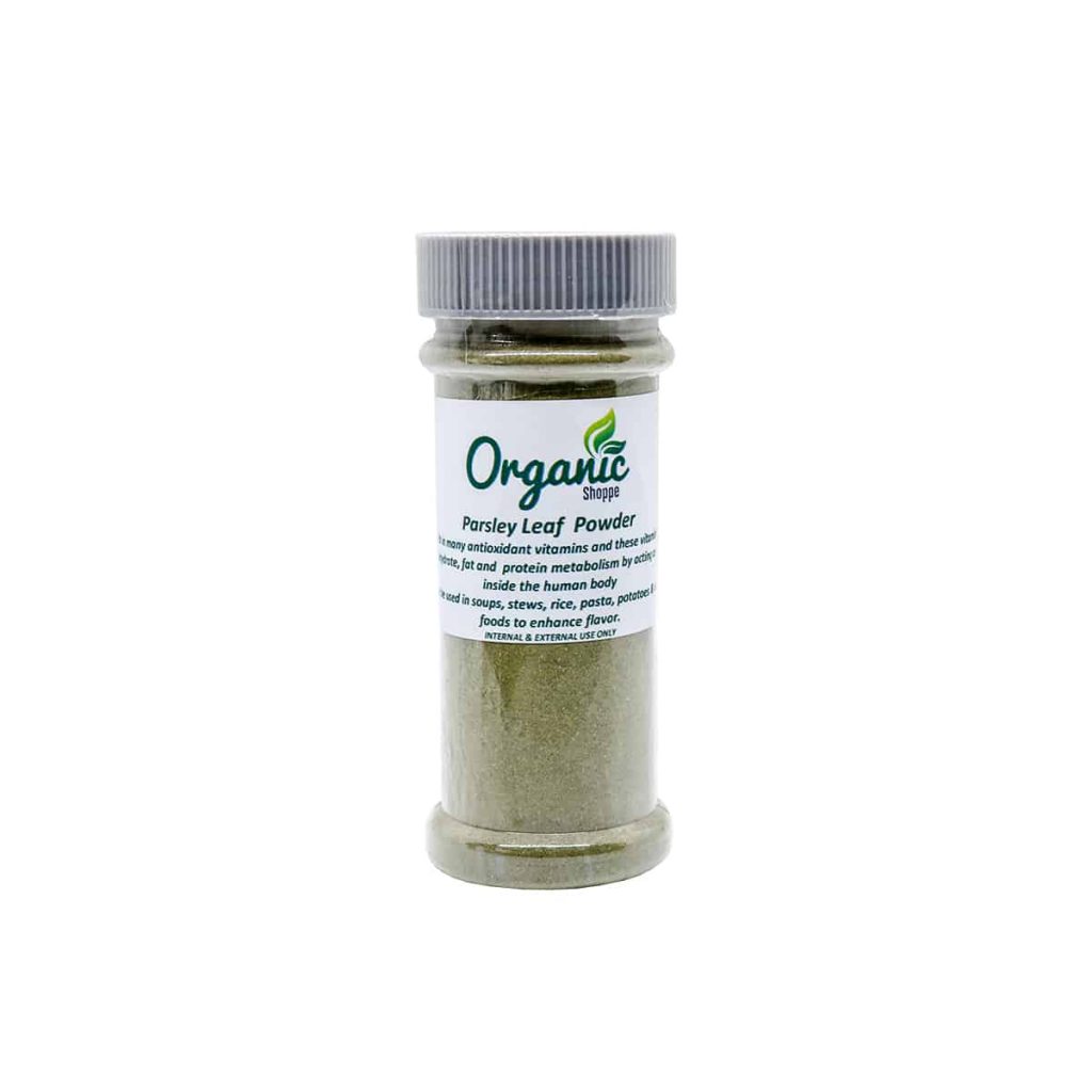 Parsley Powder - Organic Shoppe