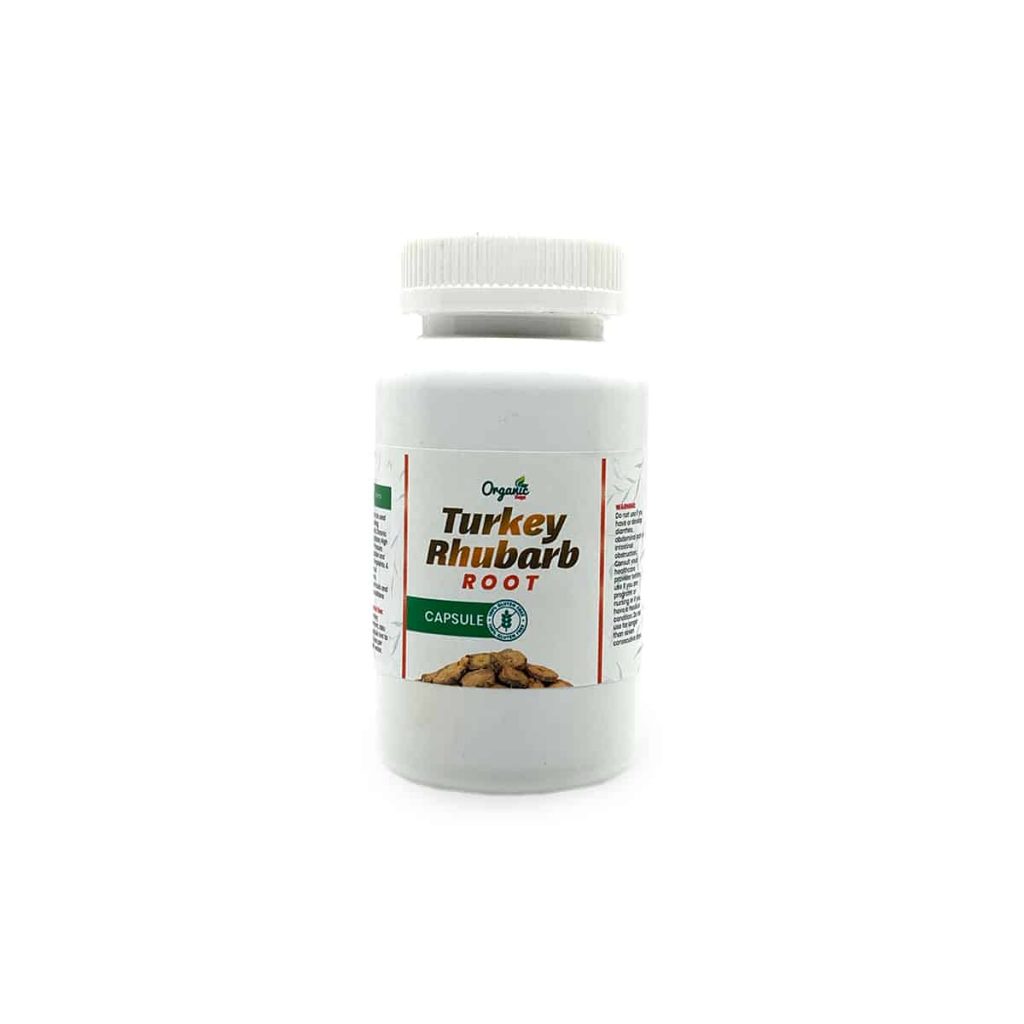 Turkey Rhubarb Root Capsule - Organic Shoppe